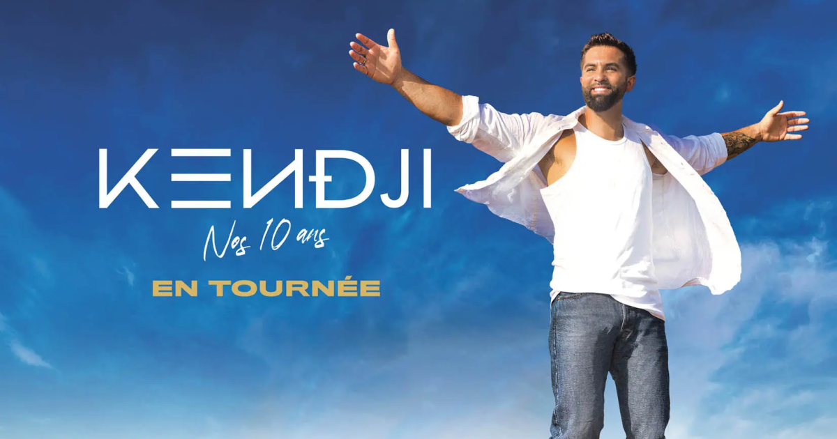 Kendji - Tournée anniversaire - Office de tourisme de Brest métropole