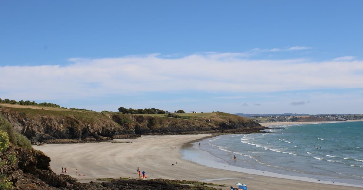 Plage de Caméros - Tourisme Menez-Hom Atlantique (Bretagne - Finistère)