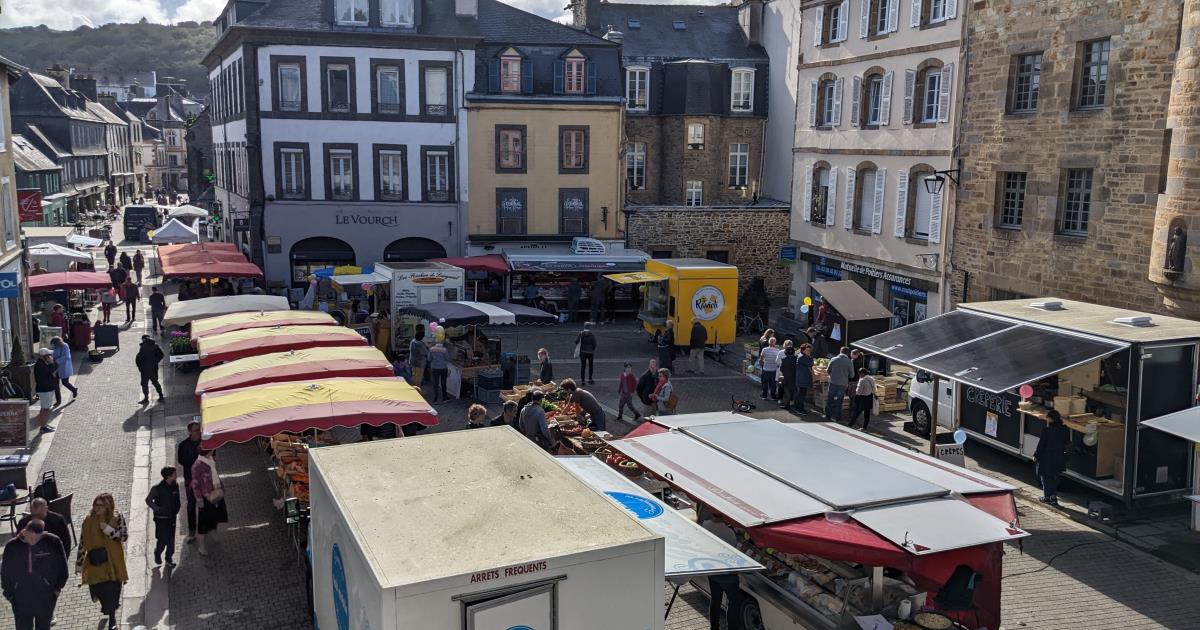 Marché de Landerneau - Tourisme en Pays de Landerneau-Daoulas